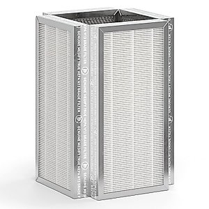 Medify Air MA-50 Genuine Replacement Filter | for Smoke, Smokers, Dust, Odors, Pet Dander | 3 in 1 with Pre-filter, H13 HEPA, and Activated Carbon for 99.7% Removal | 1-Pack