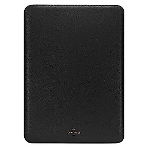 Comfyable Slim Laptop Sleeve 16 Inch Compatible for MacBook Pro 16-Inch M3 M2 Pro/Max 2023, Faux Leather Protective 16-in Mac Cover Case, Black