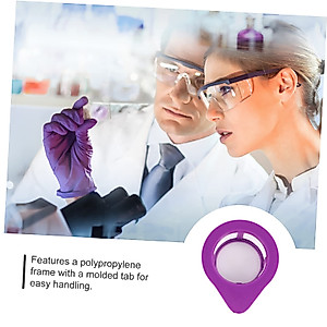 Healeved 1 Pc Cell Strainer Nylon Mesh Filter Mesh Strainer Kidney Stone Strainer Cell Straining Tool 40?m Laboratory Parts Experiment Tool Disposable Supplies Product Purple