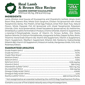 Greenies Smart Essentials Sensitive Digestion & Skin Adult Dry Dog Food Real Lamb & Brown Rice Recipe, 6 lb. Bag