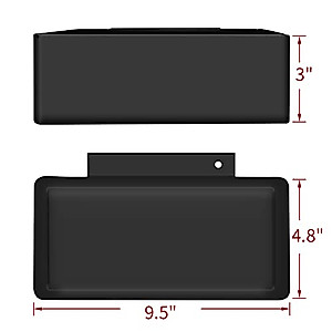 BSARTE 2X Larger Grease Cup Tray and Aluminum Drip Pans Liner(10 Pack) Compatible with Blackstone 28" 30" 36" Flat Top Griddles, Rear Grease Collection Catcher Pan Accessories