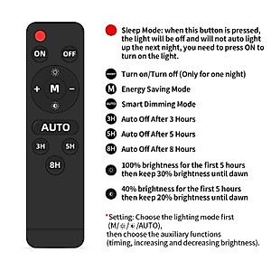 HCOOR 100W Solar Street Lights Outdoor, IP65 Waterproof Dusk to Dawn Solar Led Outdoor Light with Remote Control, 6500K Cool White Security Led Flood Light for Yard, Garden, Street, Parking Lot