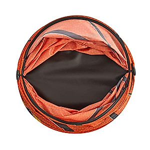 Idea Nuova Space Jam Orange Figural Storage Laundry Durable Hamper