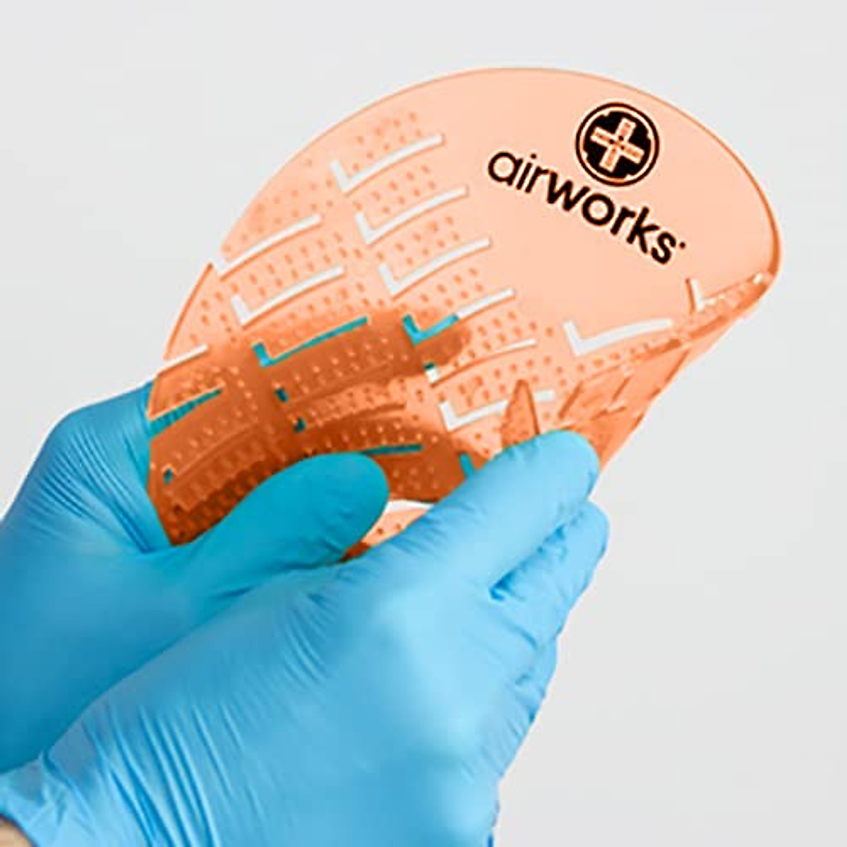 Hospeco - CC-007 Airworks AWUS007-BX Urinal Deodorizer Screen Mango Orange (Box of 10)