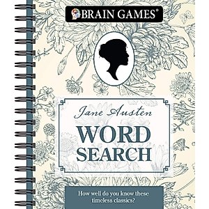 Brain Games - Jane Austen Word Search: How Well Do You Know These Timeless Classics? (Volume 1)