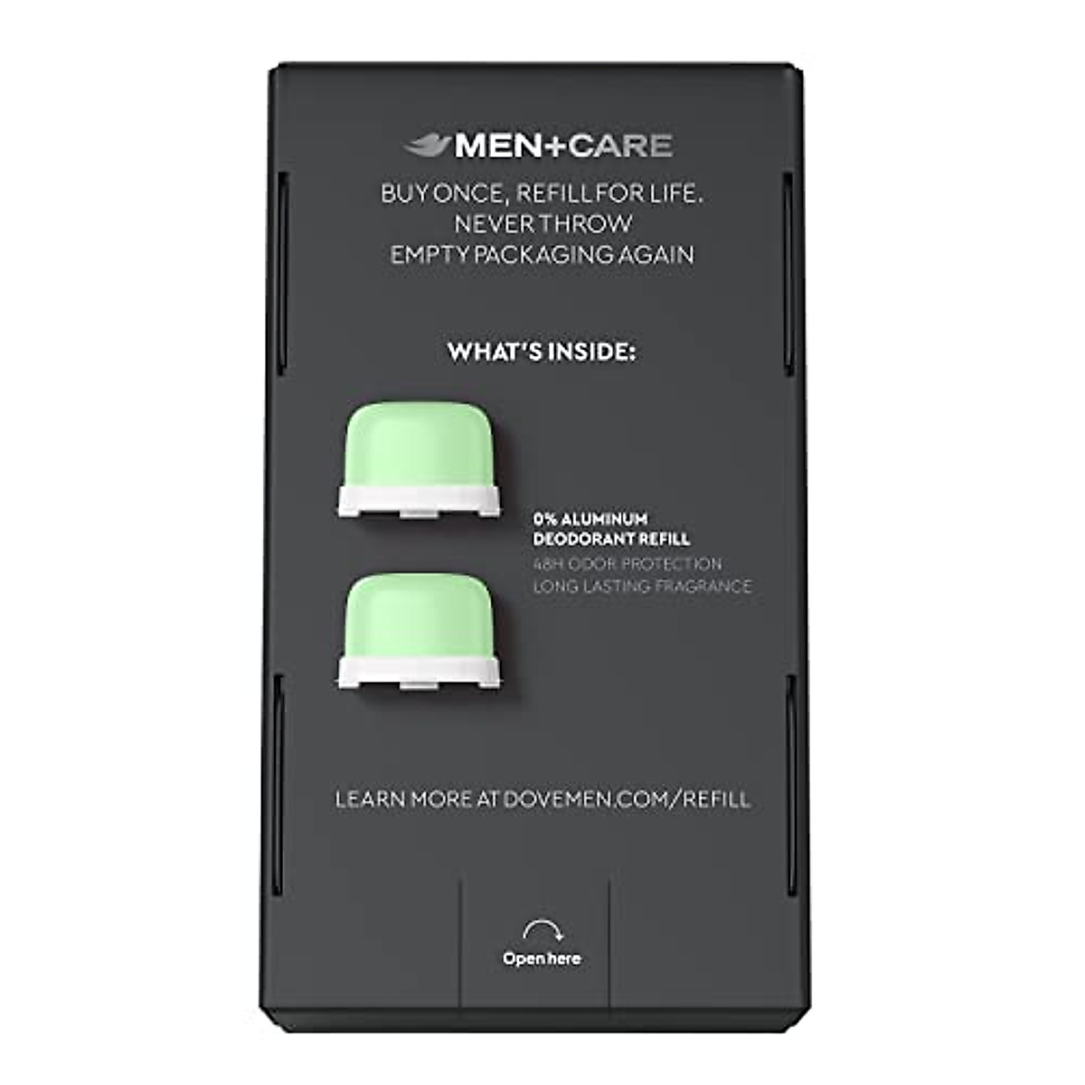 Dove Men+Care Deodorant Refill 0 percent Aluminum Fresh Feel Aluminum Free Deodorant 1.13 oz