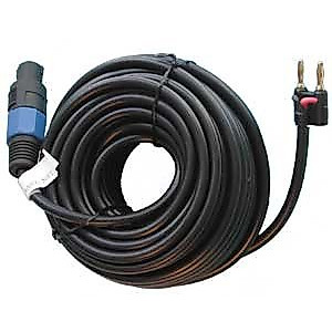 Audio 2000 ADC283R/5 Banana to Speak-On 16AWG 25ft Speaker Cable