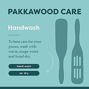 Crate Collective The Original 4-Piece Bamboo Spurtle Set - Wooden Cooking Spoon Utensils for Stirring, Serving, Mixing, Whisking, Whipping, Flipping Food - Non-Scratching, Eco-Conscious Kitchen Tools