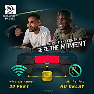 Gefunon Switch Controller, Wireless Controller Compatible with Nintendo Switch/Lite/OLED, Miles TheEnd Edition Game Control with Turbo, Motion Control, HD Rumble