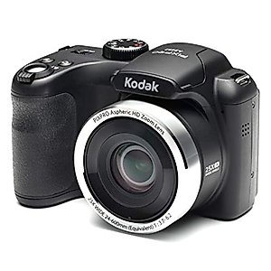 Kodak PIXPRO AZ252 Point & Shoot Digital Camera with 3” LCD, Black