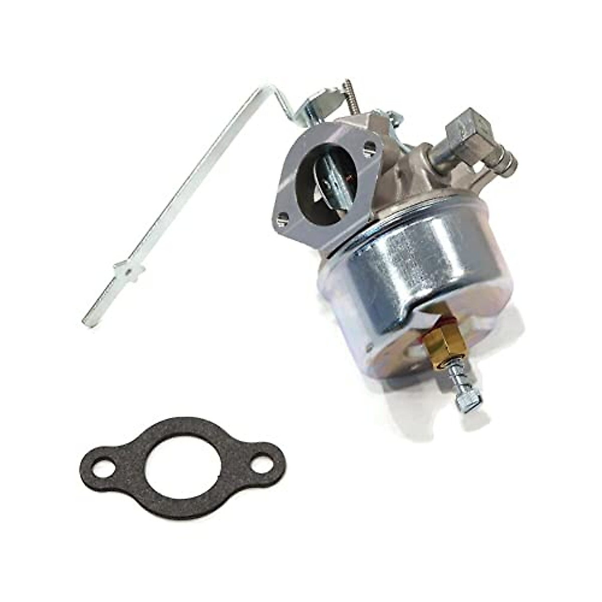 LOLUZ 631921 Carburetor Compatible with Tecumseh 632284 631070A H25 H30 H35 Engines 30727 30604 Grass Tool Carb Lawn Mower Garden Mechanical（2PCS）