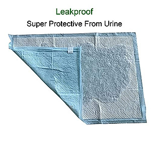 Trusupetta 20 Count Pee Pads for Dogs, High Soaks 9 Cups Fluid, Leakproof Puppy Pads 23.6”x35.4”, Anti Skid X-Large Dog Pads for Dogs Cats and Rabbits