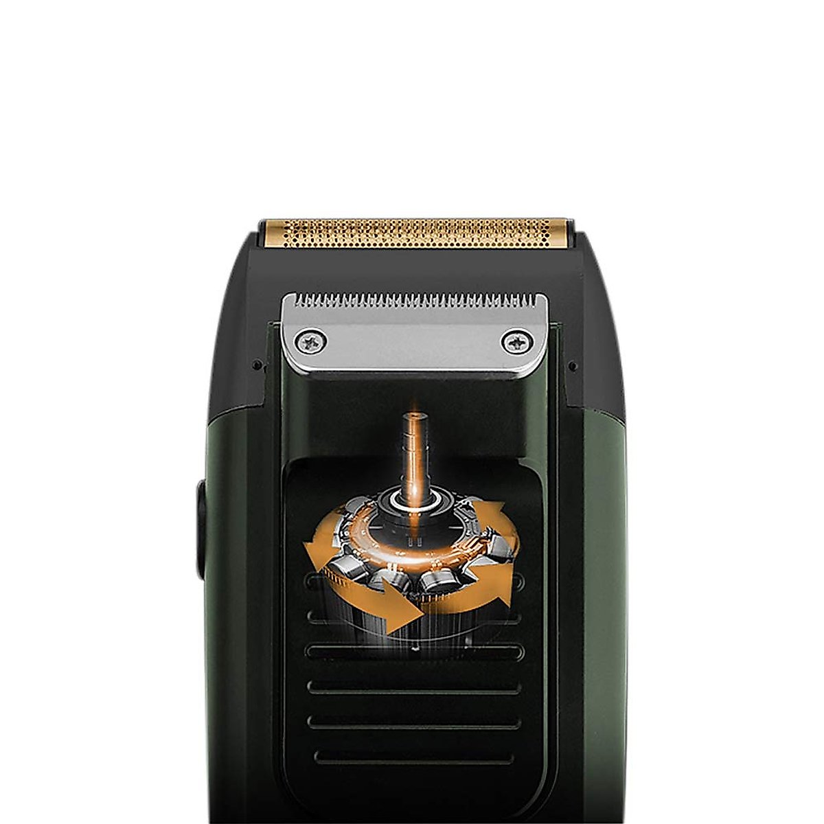 KEMEI Razor Barber for Men,Electric Razor Rechargeable with Beard Trimmer,Cordless Lithium Titanium Razor with Travel Case