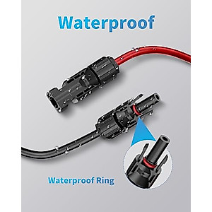 8.5Ft Solar Connector 3-in-1 (XT60, DC5521, Anderson) Adapter Cable Solar Charge Cable for Solar Generator Portable Power Station and Solar Panel (2.5M/8.5Ft)