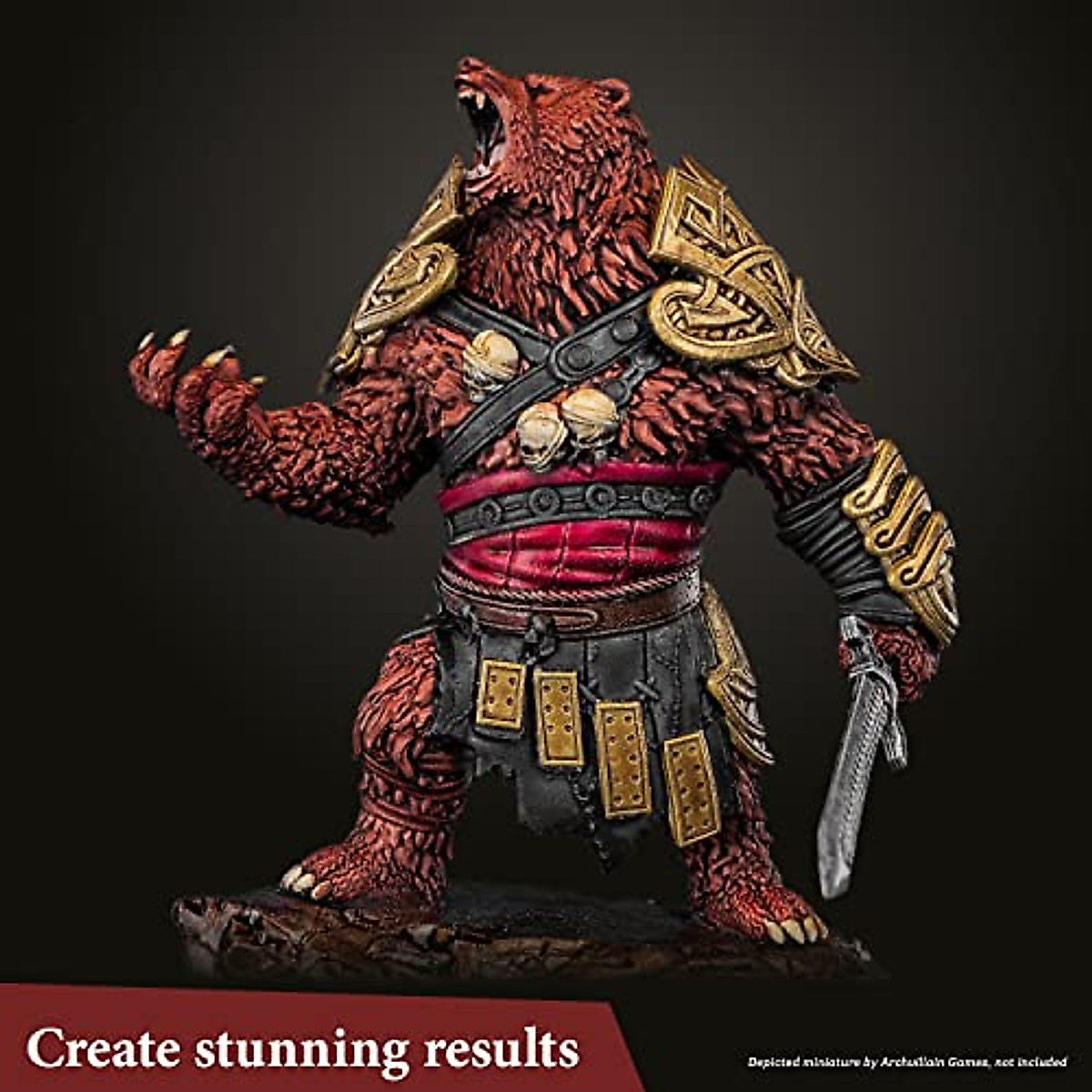 The Army Painter Speedpaint Mega Set 2.0+ - 50x18ml Speedpaint Set with 42 Colors, 3 Metallics, Medium, Mixing Balls, Brush, Guide