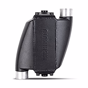 Mishimoto MMINT-A2W-SPR-2 Universal Air-to-Water Intercooler, Single-Pass Coolant Flow 1000HP Opposite Side Inlet/Outlet