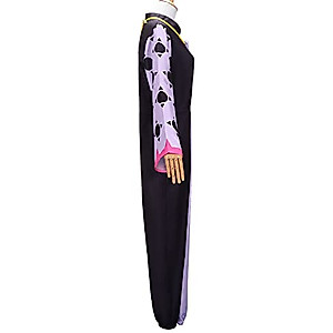 Kids Owl House Collector Cosplay Costume Jumpsuit Pajamas Halloween Uniform Outfit with Hat (Purple, Large)