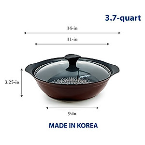 TECHEF - Blooming Flower Collection/Soup Pot With Glass Lid (3.7-quart)