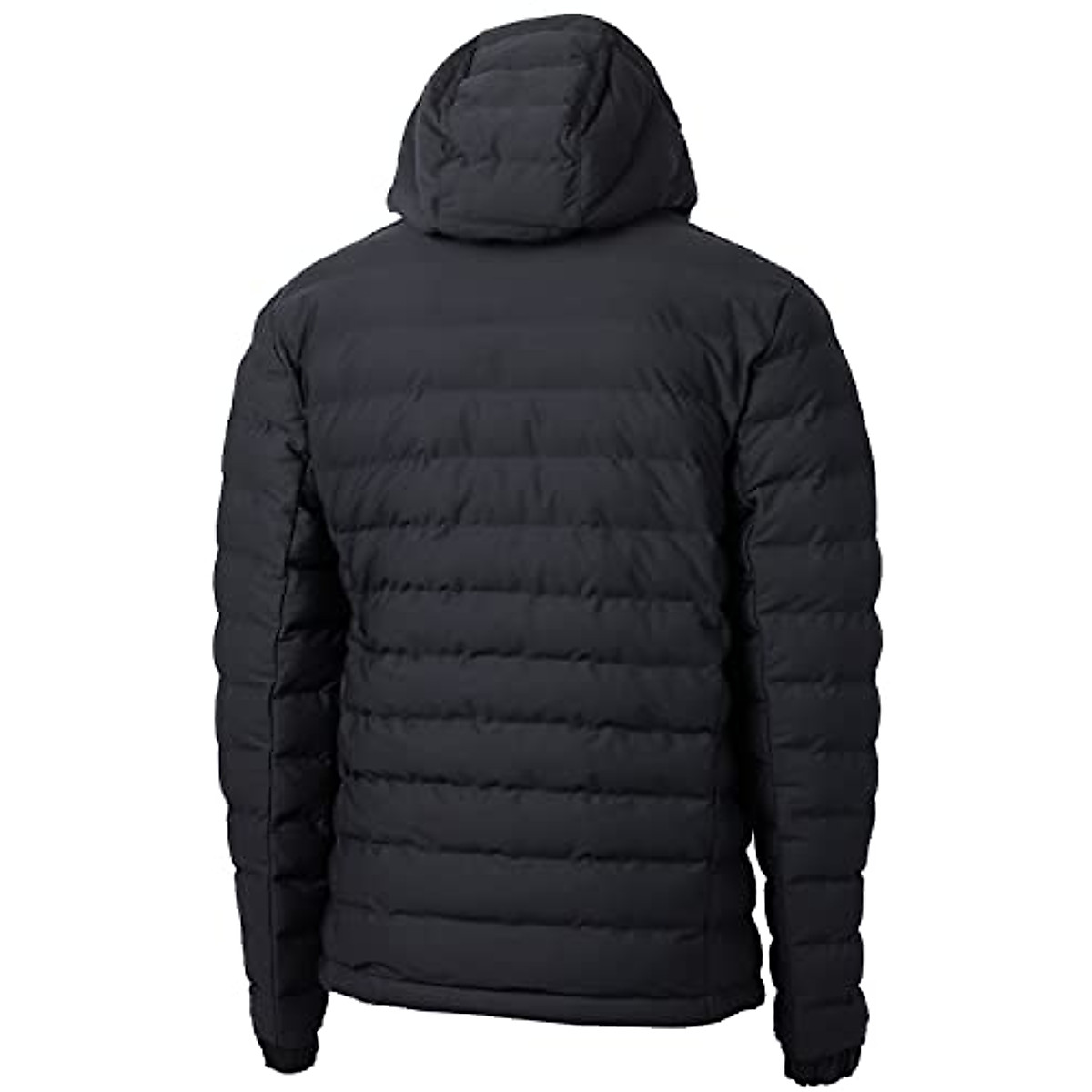 Cutter & Buck Mission Ridge Repreve Eco Insulated Mens Puffer Jacket, Black, XX-Large