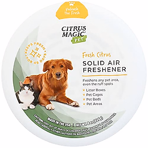 Citrus Magic Pet Odor Eliminator Solid Air Freshener, Fresh Citrus, 8-Ounce, Pack of 1