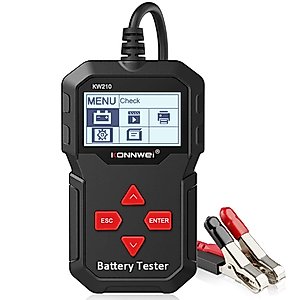 KONNWEI 12V Car Battery Tester 100-2000 CCA Load Tester Automotive Alternator Tester Battery Analyzer