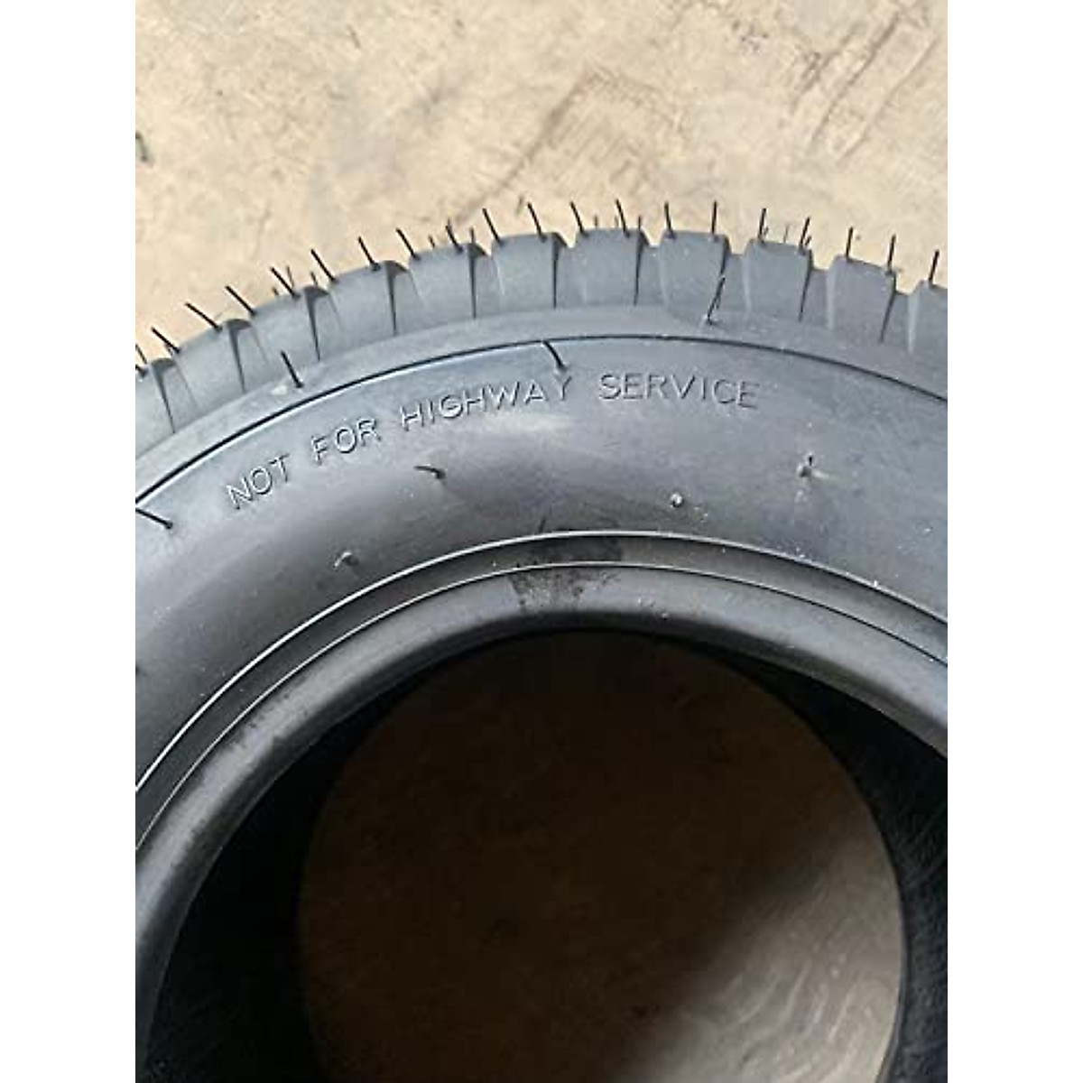 Motorhot Set of 2 16x6.5-8 Garden Turf Lawn Mower Tire 16-6.5-8 4PR Golf Cart Tractor Turf Tires