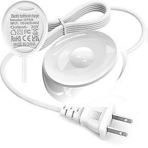 Electric Toothbrush Charger for Braun Oral B IO Series 7 8 9 Toothbrush, Replacement Magnetic Charger 100V-240V for IO 3768 Charger for IO7 IO8 IO9, IP67 1.22m for Travel & Home Use