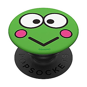 Keroppi Open Face PopSockets Stand for Smartphones and Tablets PopSockets PopGrip: Swappable Grip for Phones & Tablets