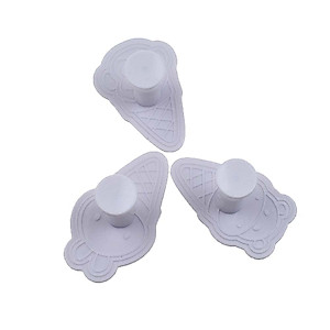 RELAND SUN Monkey Rabbit Hippo Cat Panda Tiger Ice Cream Spring Mold Cookie Stamp Pastry Tools Biscuit Moulds (type A)