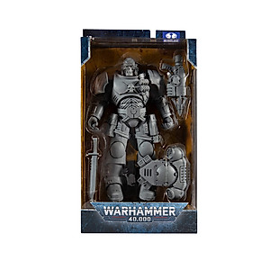 McFarlane Toys Warhammer 40,000 Space Marine Reiver (Artist Proof) with Grapnel Launcher & Base 7" Action Figure