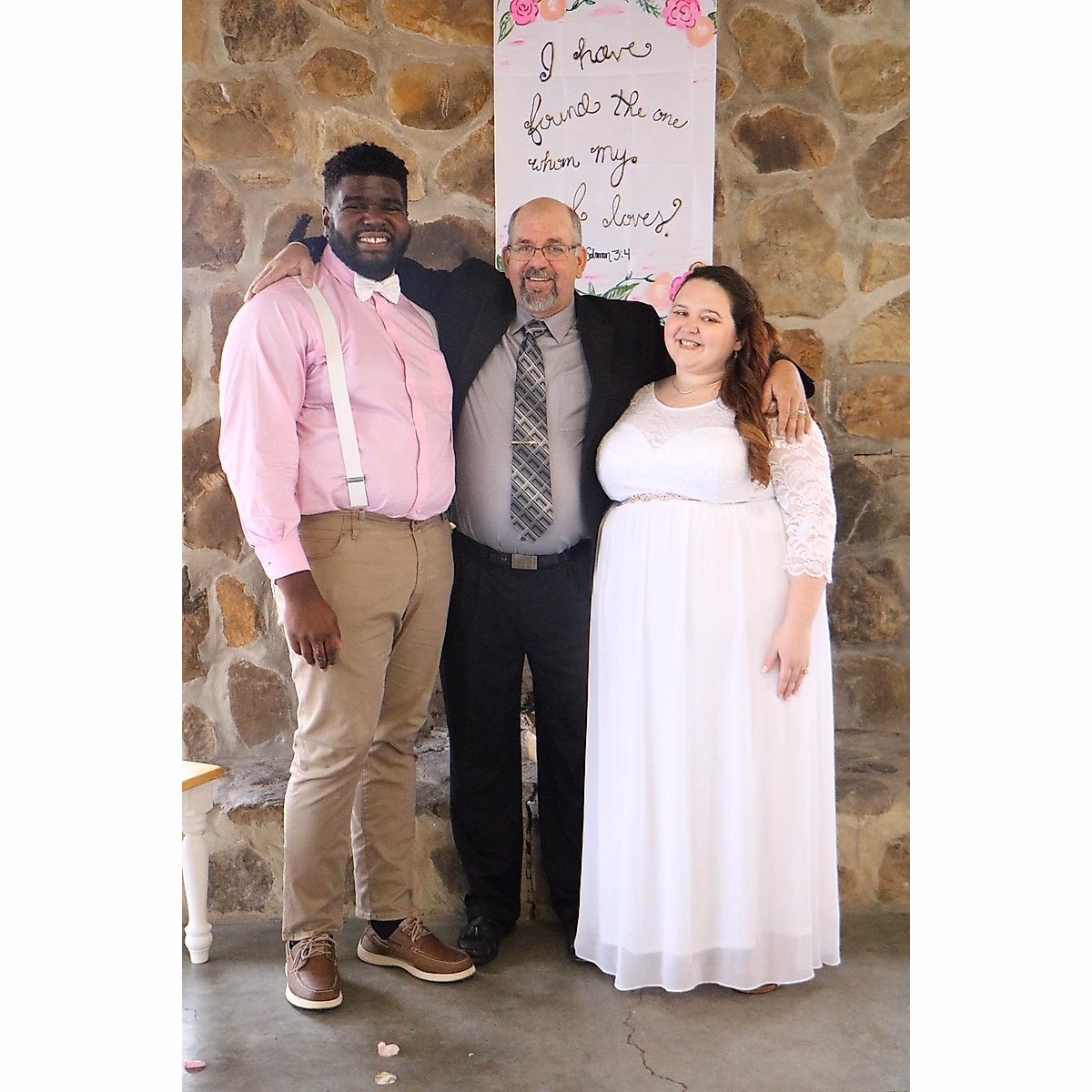 Alizeal Men's Y-Back Adjustable Suspender and Bowtie Set (Dark Purple)