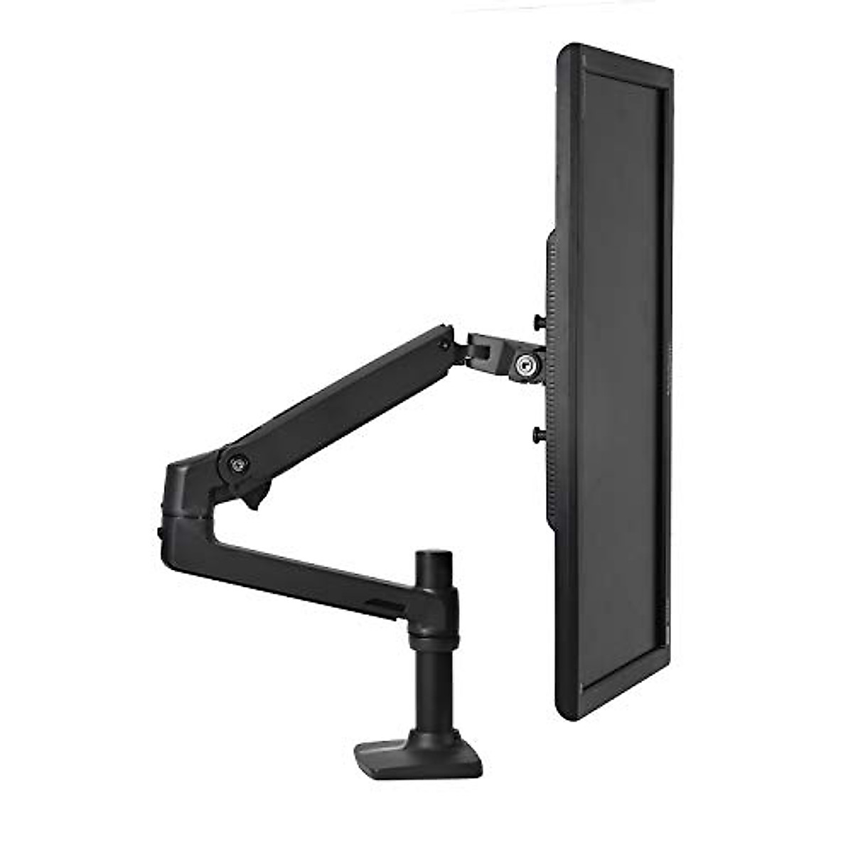Ergotron – LX Premium Monitor Arm, Single Monitor Desk Mount – fits Flat Curved Ultrawide Computer Monitors up to 34 Inches, 7 to 25 lbs, VESA 75x75mm or 100x100mm – Matte Black