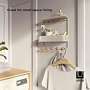 Umbra Estique Multi-Use Organizer, W/Shelf, White