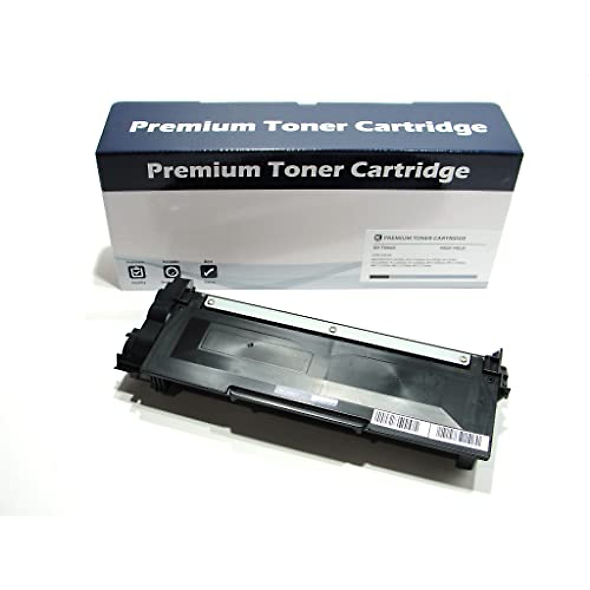 Compatible TN660 Toner Cartridge, Black 2.6K High Yield Replacement for Brother HL-L2300D L2340DW L2380DW MFC-L2685DW L2707DW L2720DW L2740DW DCP-L2520DW Printer
