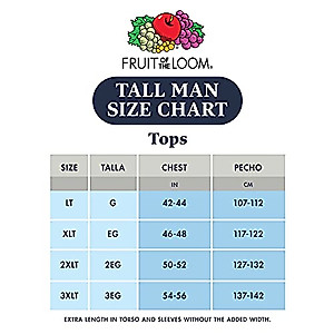 Fruit of the Loom Men's Big & Tall Eversoft Cotton Short Sleeve T Shirts, Breathable & Moisture Wicking with Odor Control, White, 3X-Large Big