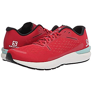 Salomon Sonic 4 Balance Running Shoes for Men, Goji Berry/White/Black, 8.5