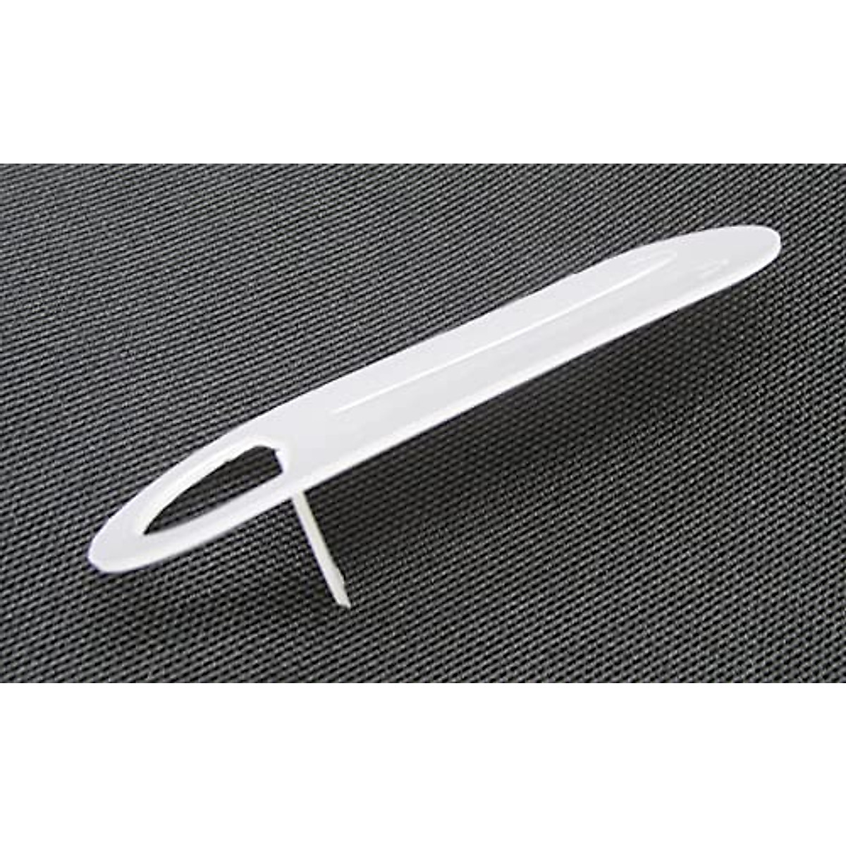 NAHANCO PB100; 2 1/2" Plastic Piggy Back Connectors for Clothes Hangers, Natural (Pack of 100)