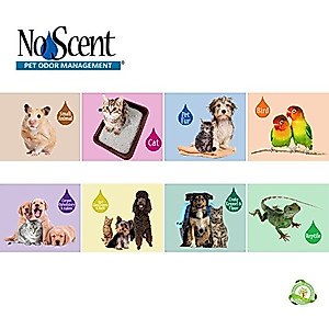 No Scent Bird Cage Cleaner Spray & Pet Odor Management, Natural Aviary Freshener (2 Fl Oz / 59 mL) Pack of 2