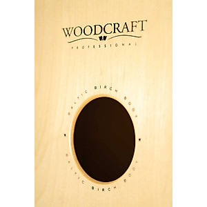 Meinl Cajon Box Drum with Internal Strings for Snare Effect - NOT MADE IN CHINA - Mahogany Frontplate / Baltic Birch Body, Woodcraft Professional, 2-YEAR WARRANTY(WCP100MH)
