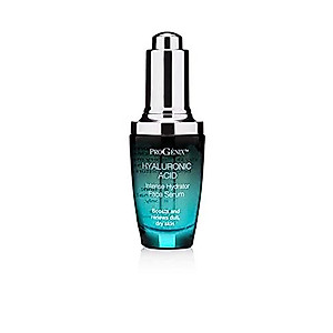 Progenix Hyaluronic Acid Face Serum Skin Care Booster. Intense Hydrating Serum With Hyaluronic Acid, Organic Aloe Vera, Vitamin E For Dry Skin & Fine Lines. 1 Fl Oz