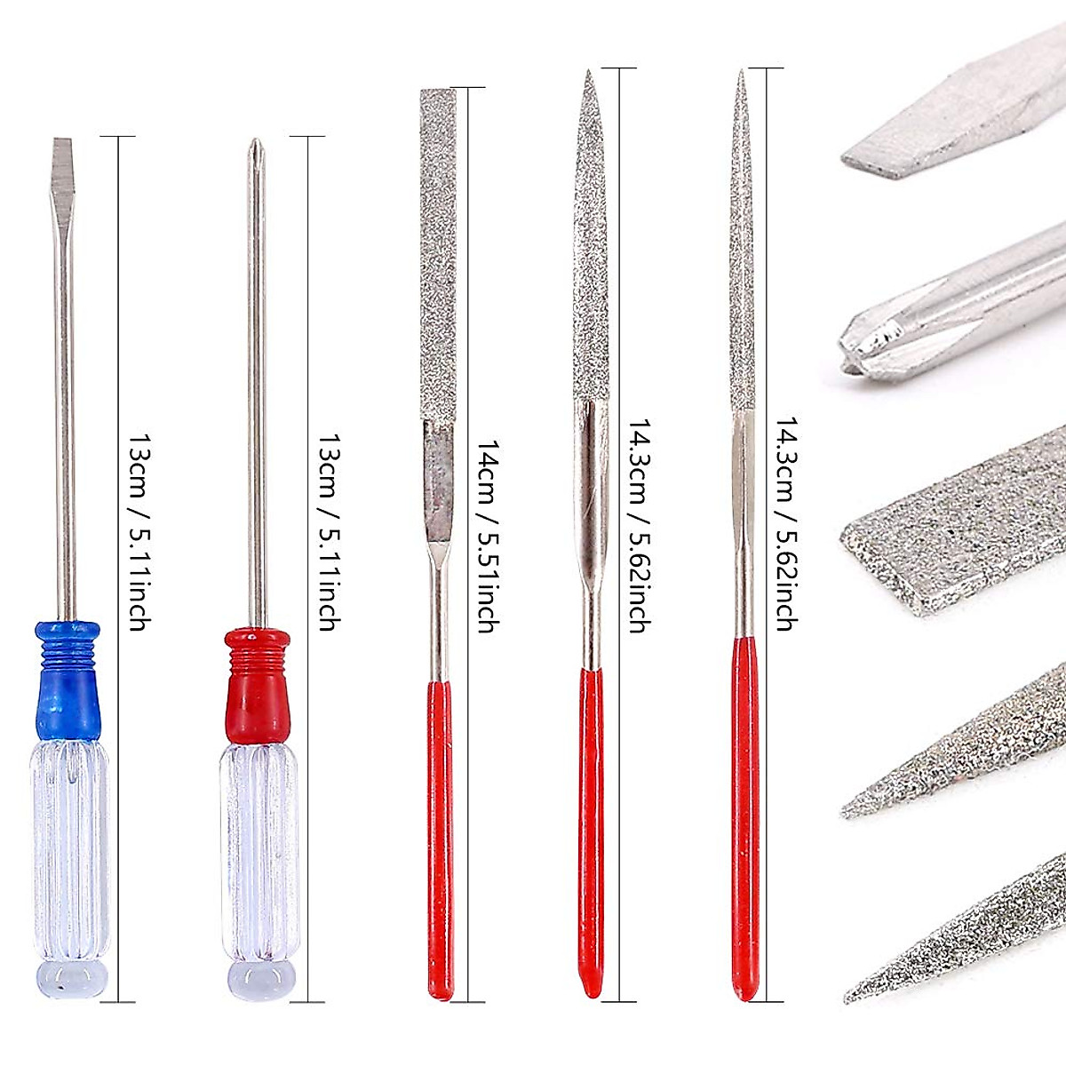 Swpeet 29Pcs Compatible for Gundam Modeler Basic Tools with Duty Plastic Container, Professional Kit Replacement for Gundam Model Tools Building Beginner Hobby Model Assemble Building