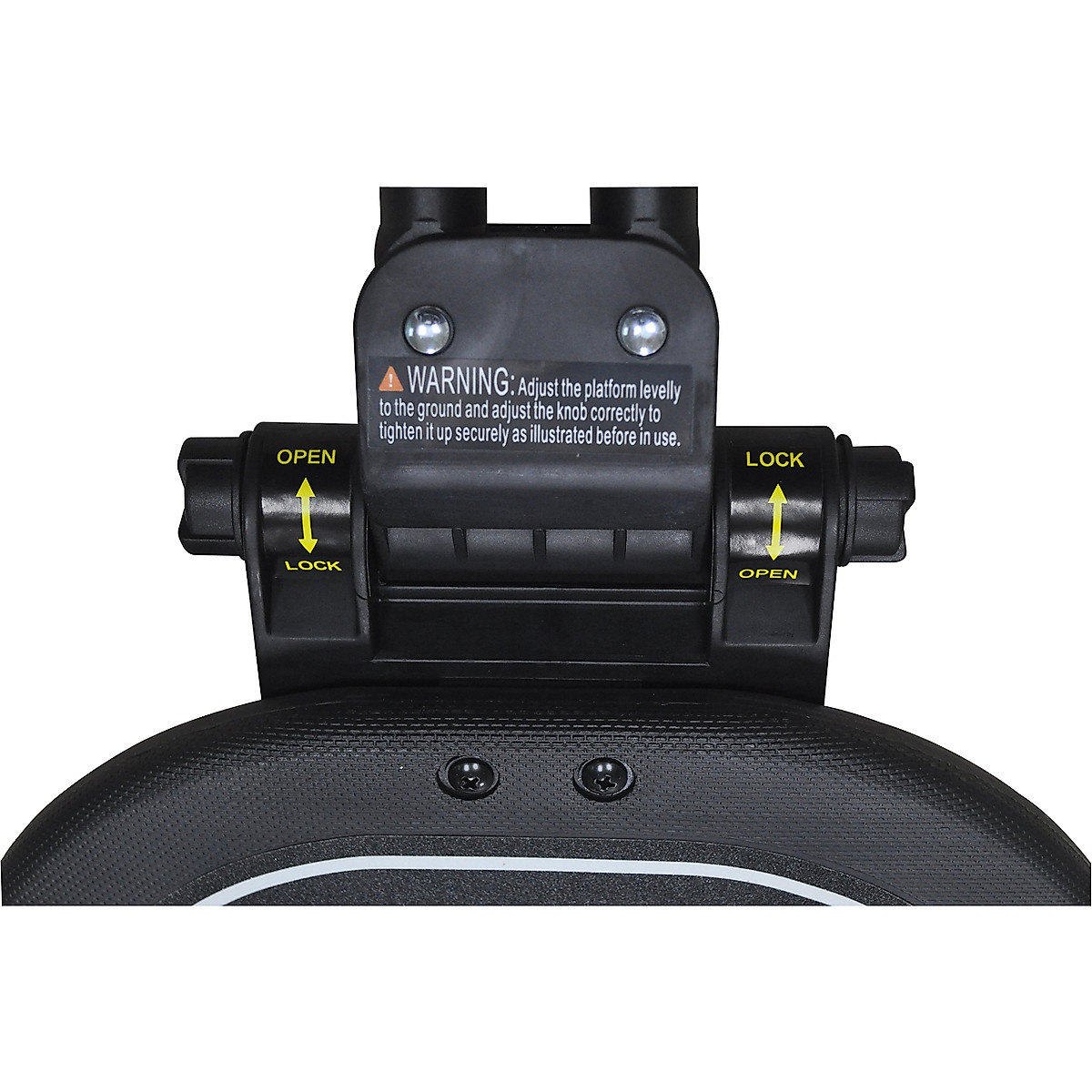 Englacha 2-in-1 Cozy 4-Wheel Rider, Black - Child Rider Stroller Attachment with Saddle Seat and Standing Platform - Universal Fit for Most Prams - Quick and Easy to Use - Designed for Safety