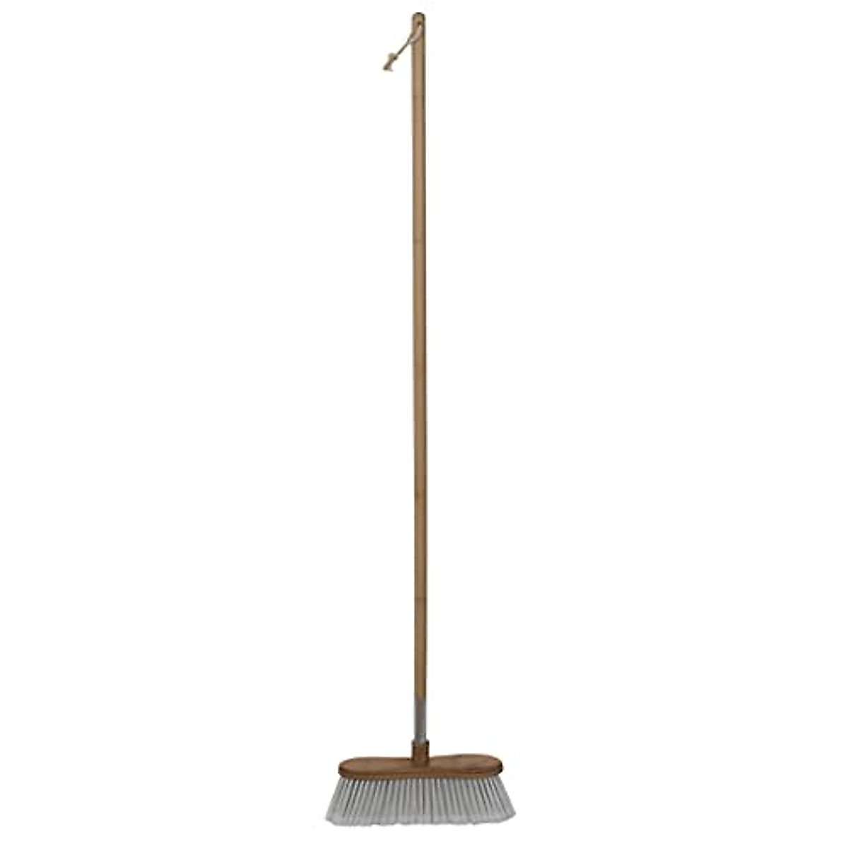 Harper Live.Love.Clean. Smooth Surface Bamboo Household Broom for Indoor Sweeping of Pet Hair, Dirt, Dust on Hardwood Floors, Tile, and Laminate