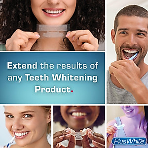Plus White Post Whitening Stain Rinse - Protects Against Smoking, Wine, & Coffee - Dentist Recommended Whitening Teeth Rinse (6 oz, Pack of 1)