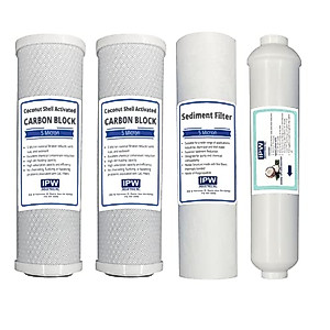 PuroLine PL50T36 Reverse Osmosis System Compatible PL-5000 Filters 1 Year Supply (Membrane not included) by IPW Industries Inc.