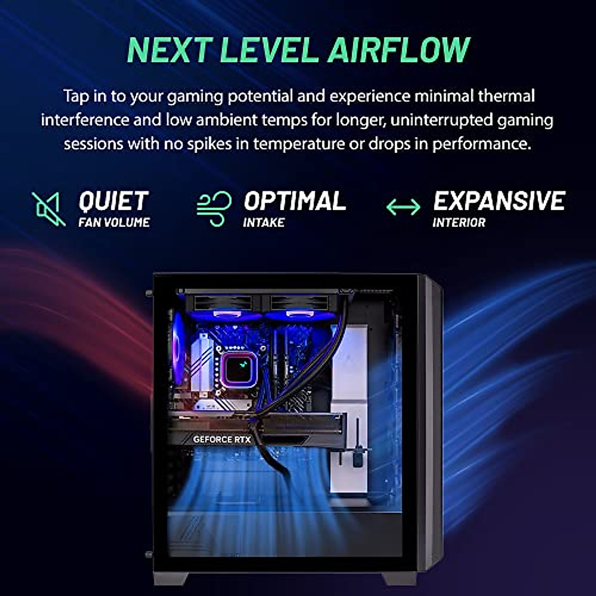 Skytech Gaming Siege Gaming PC Desktop – Intel Core i7 12700F 2.1 GHz, NVIDIA RTX 4070 Ti, 1TB NVME SSD, 16GB DDR4 RAM 3200, 850W Gold PSU, 240mm AIO, 11AC Wi-Fi, Windows 11 Home 64-bit
