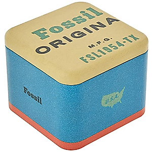 Fossil Women's Jacqueline Quartz Stainless Steel and Leather Watch, Color: Rose Gold, Blush Pink (Model: ES3988)