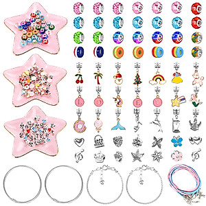 Bracelet Making Kit for Girls, Arts and Crafts for Kids Girls Ages 8-12, Girls Toys Age 6-8, Jewelry Making Kit, Gifts for 10 Year Old Girl