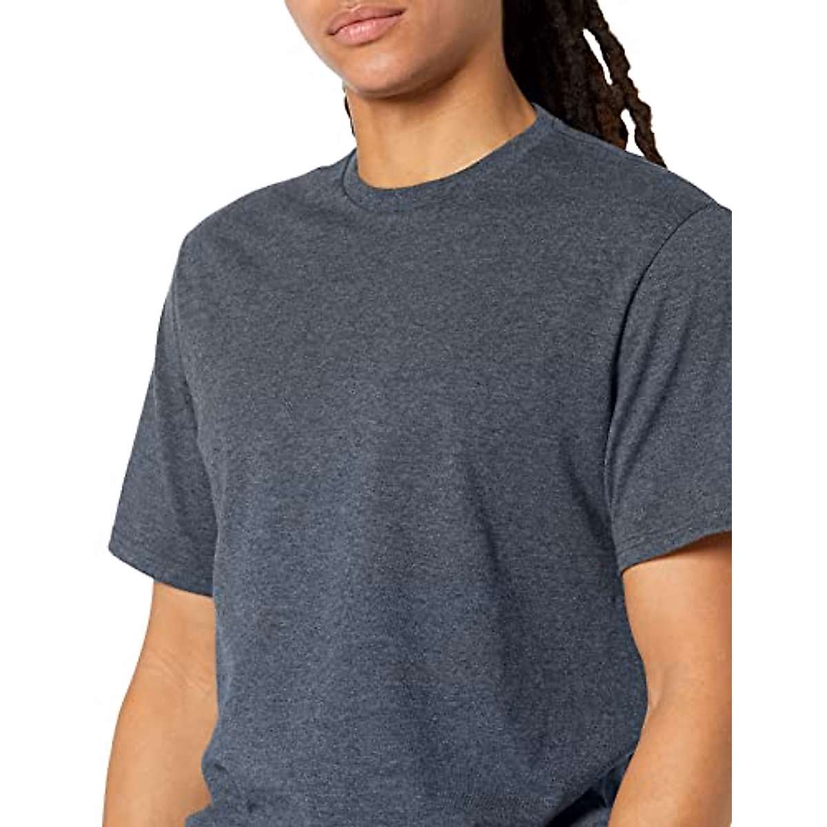 Amazon Essentials Men's Regular-Fit Short-Sleeve Crewneck T-Shirt, Pack of 2, Charcoal Heather, X-Large