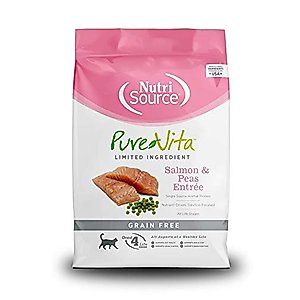 Purevita Grain-Free Salmon Cat Food, 2.2-Pound